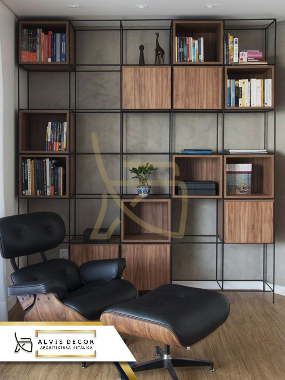 ESTANTES Y REPISAS METÁLICAS – Alvis Decor