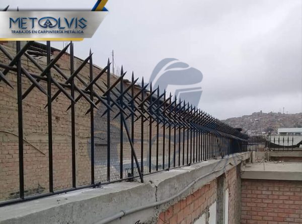 Rejas y cercos de seguridad - Metalvis