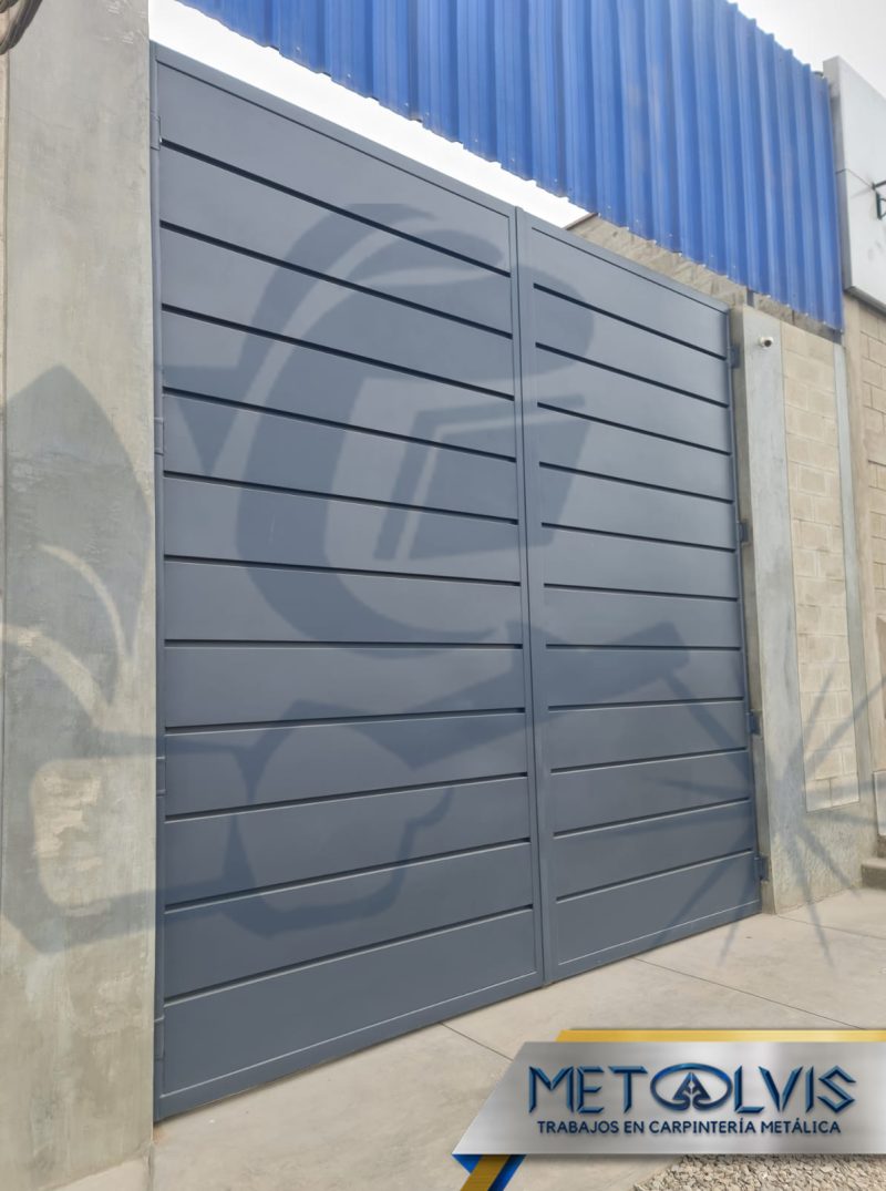 Portones para viviendas - Metalvis